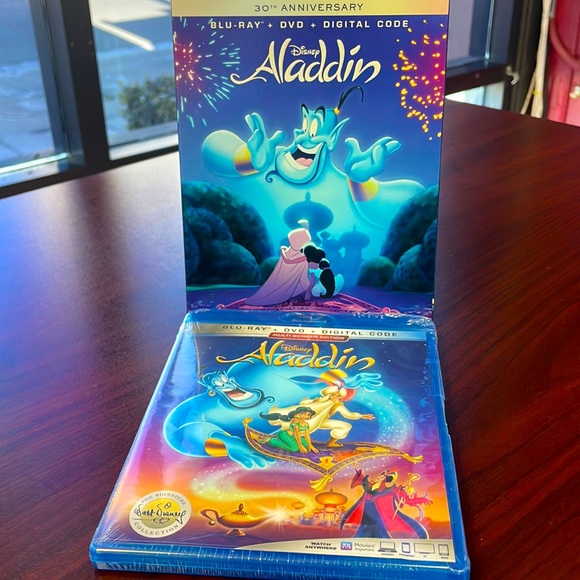 Disney | Other | First Aladdin Movie 3th Anniversary Edition Totally ...